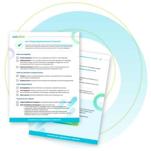 EEO-1 Reporting Checklist | OutSolve